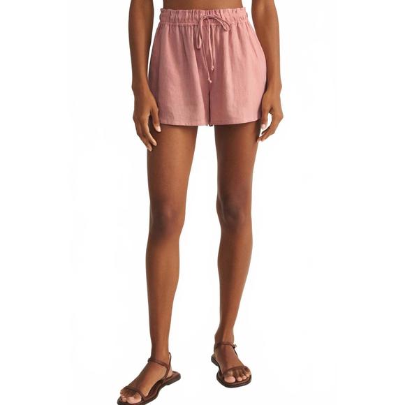 Z Supply | Shorts | New Z Supply Perfect Midhigh Rise Linen Shorts In ...
